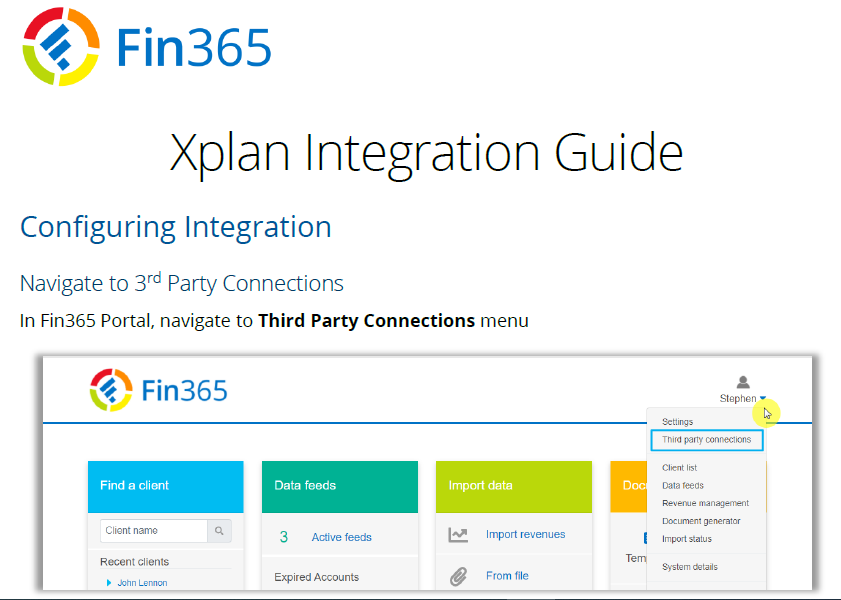 Fin365: Getting Started Guide - Iress Community