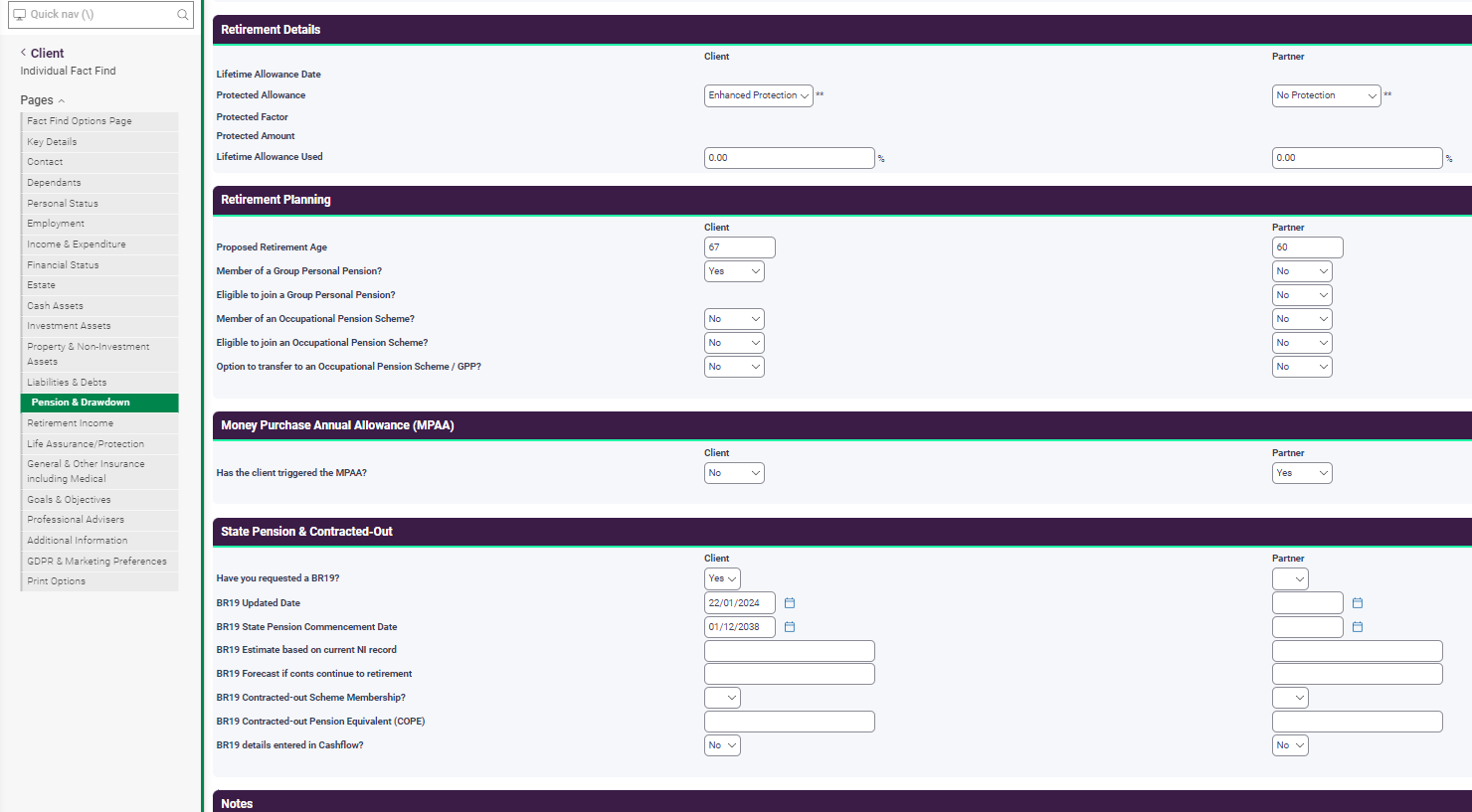 Enhancements to Individual Fact Find & CRM Client Details - Iress Community
