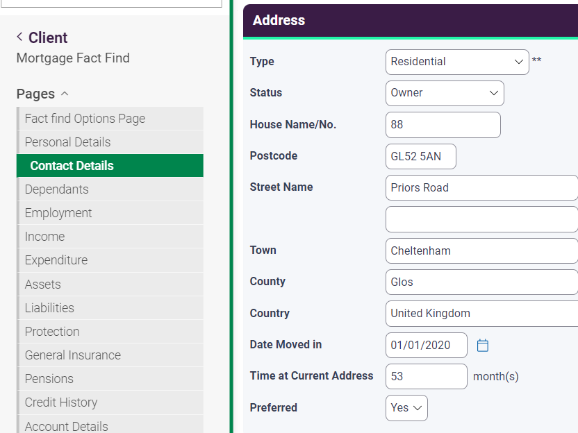 New Smart Styled Mortgage Fact Find v24.06 - Feature overview - Iress ...
