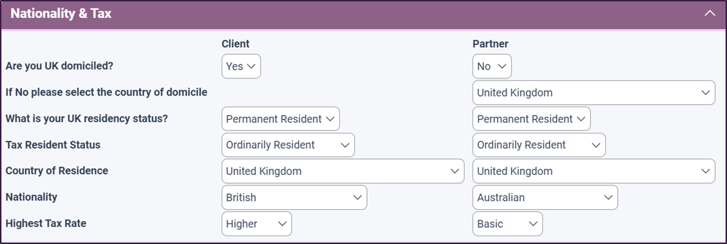Individual Fact Find report explained - Iress Community
