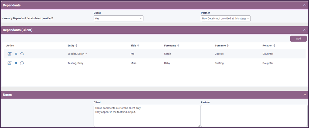 Individual Fact Find report explained - Iress Community